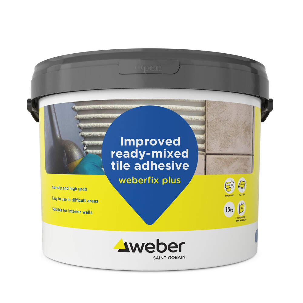 weberfix plus | Ready-Mixed Wall Tile Adhesive | Weber UK